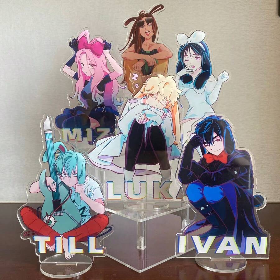ALIEN STAGE : IVAN & TILL & Sua & Mizi & Luka & Hyuna 15cm Acrylic ...