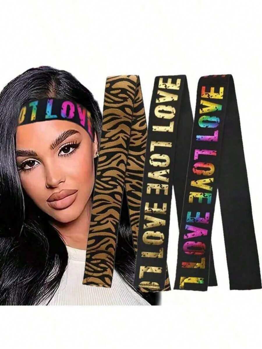 3 PCS Fashion Hair Elastic Band For Wigs ,New Style Adjustable Edge ...