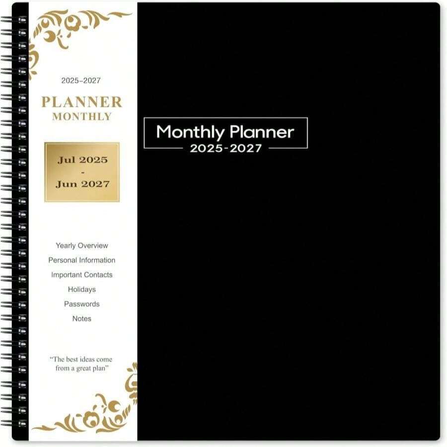 2025-2027 Monthly Planner - 2025-2027 Planner From July 2025 To June ...