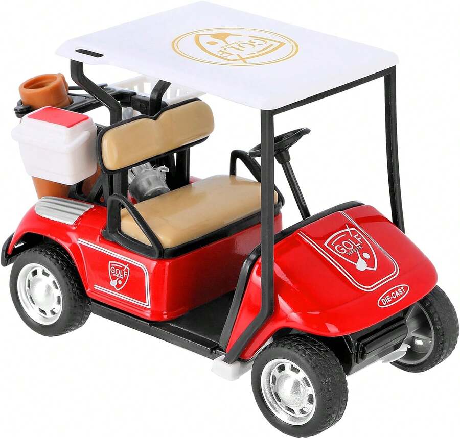 TEITEAI Golf Dr For Golf Party, Miniature Golf Cart Model With ...