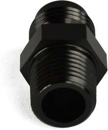 1/8 NPT To 4AN Adapter Straight Pipe Thread To 4 AN Flare Fitting ...