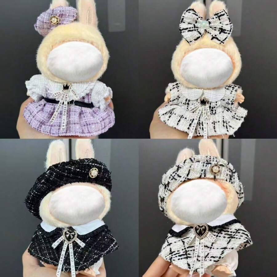 [Nur Kleidung] Heißer Verkauf 17CM LABUBU Puppen Outfit Set, Kleidung für 1., 2., 3. Generation ...
