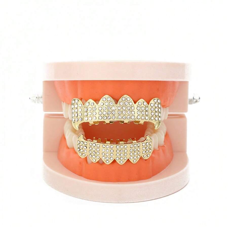 A Set Of Hip-Hop Braces, Nightclub Hip-Hop Rock, Halloween Rhinestone ...