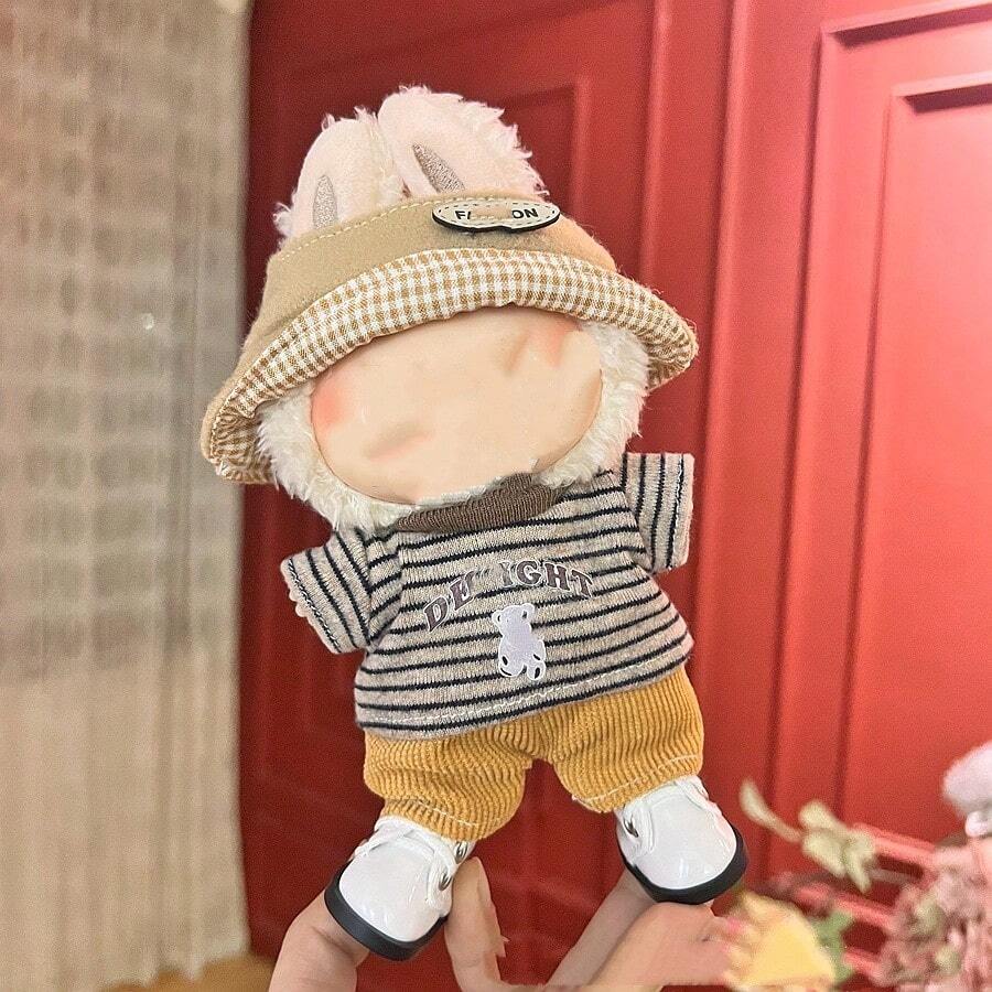 LABUBU Sitting Party Doll Clothes, Casual, Cool And Cute Doll Clothes ...