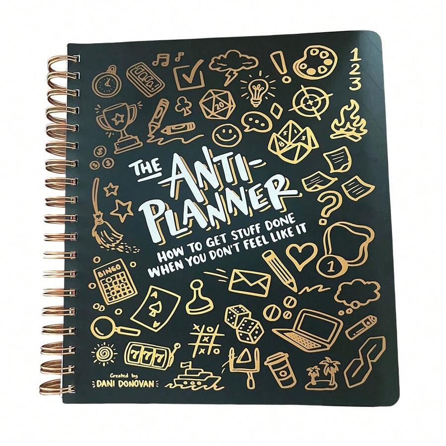 2025 Creative Tag Book ADHD Planner For Kids Adults How To Get Sht Done ...