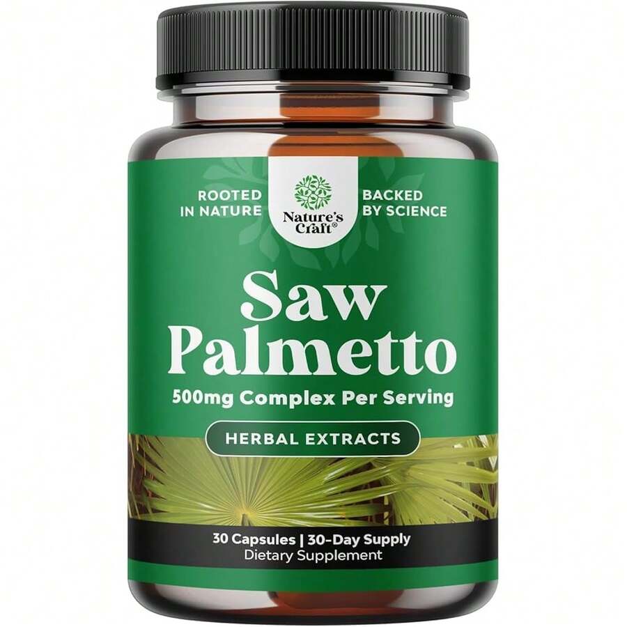 New+ Extra Strength Saw Palmetto Extract - Advanced Herbal Complex For ...