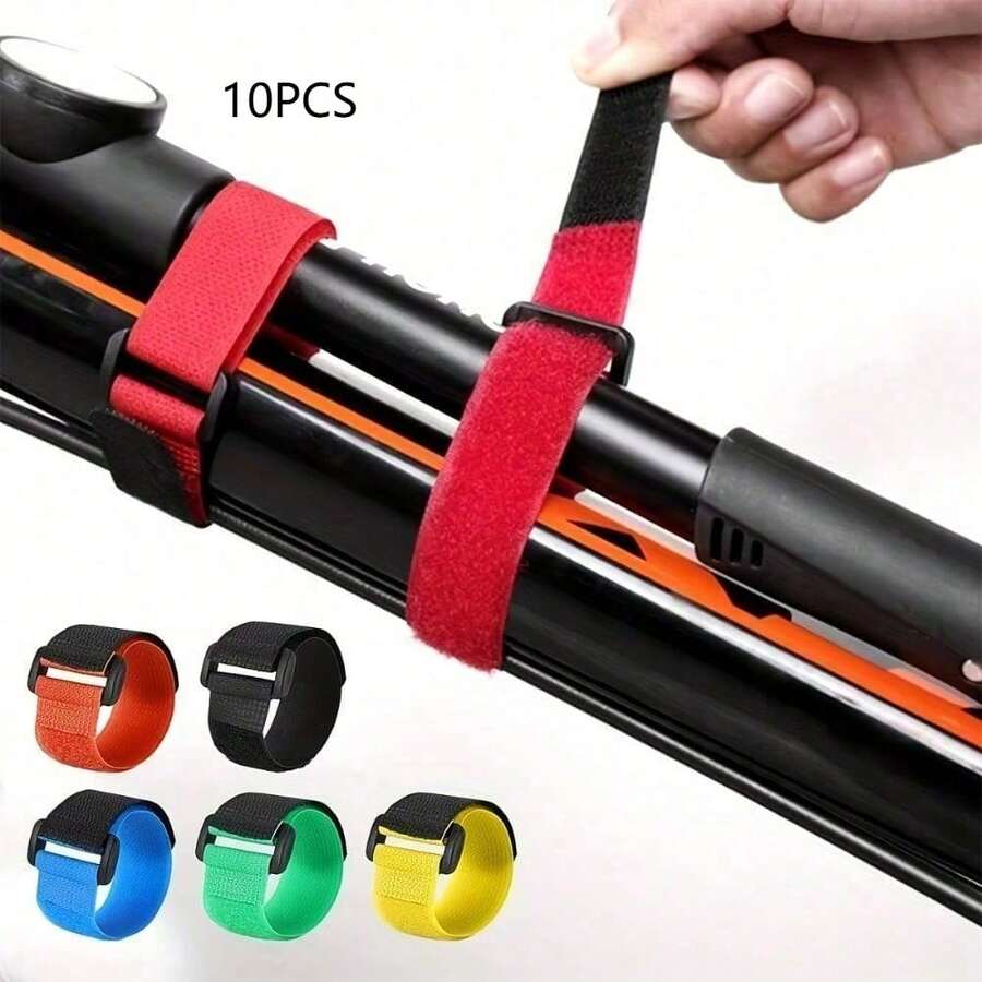 10pcs Fishing Rod Fixing Strap - Fishing Rod Fixing Strap, Rod Holder ...