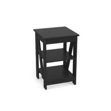 Taylor 3-Tier Side Table – End Table/Nightstand, Engineered Wood ...
