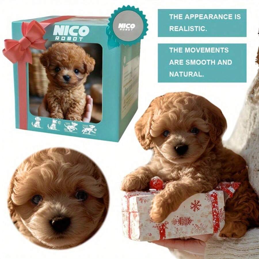 New Robot Dog For 2025, Robot Puppy That Behaves Like A Real Dog, My ...