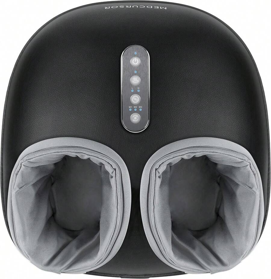 Medcursor Foot Massager Machine With Heat Function, Deep Kneading ...