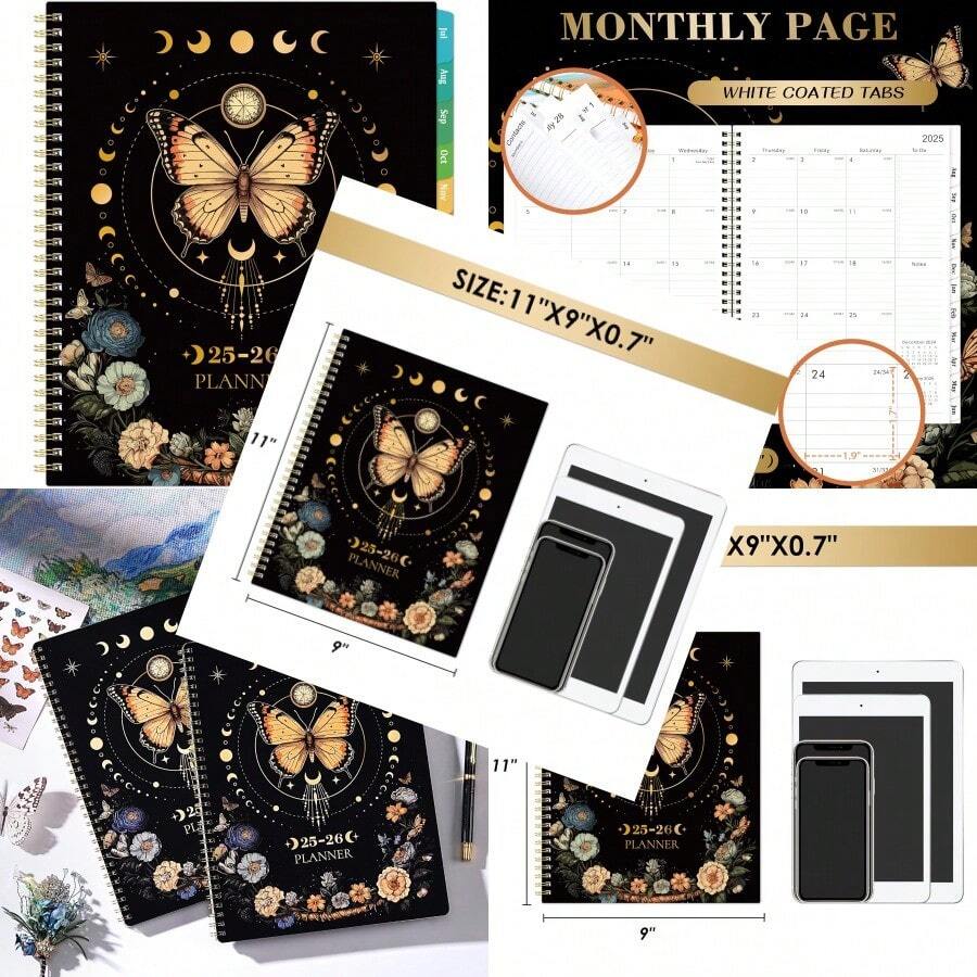 Planner 20252026 Academic Planner 20252026 Daily Weekly And Monthly ...