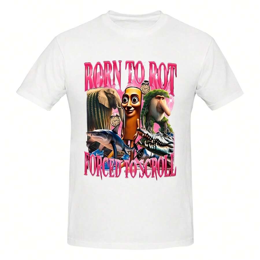 Italian Brainrot Funny Meme T-Shirt Brr Brr Patapim Tralalero Tralala ...
