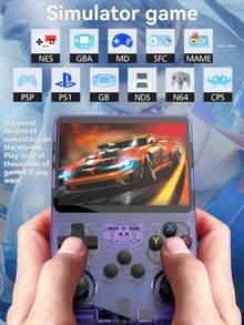 R36S Open Source System 64GB RAM Handheld Game Console With 3.5" IPS Color Screen, Retro GBA ...