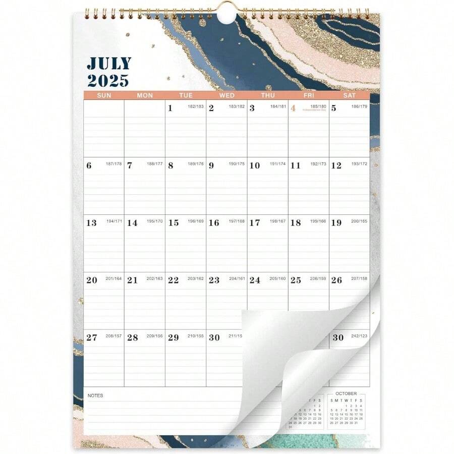 Calendar 20252026 JUL 2025 DEC 2026, 18 Month Wall Calendar 20252026 ...