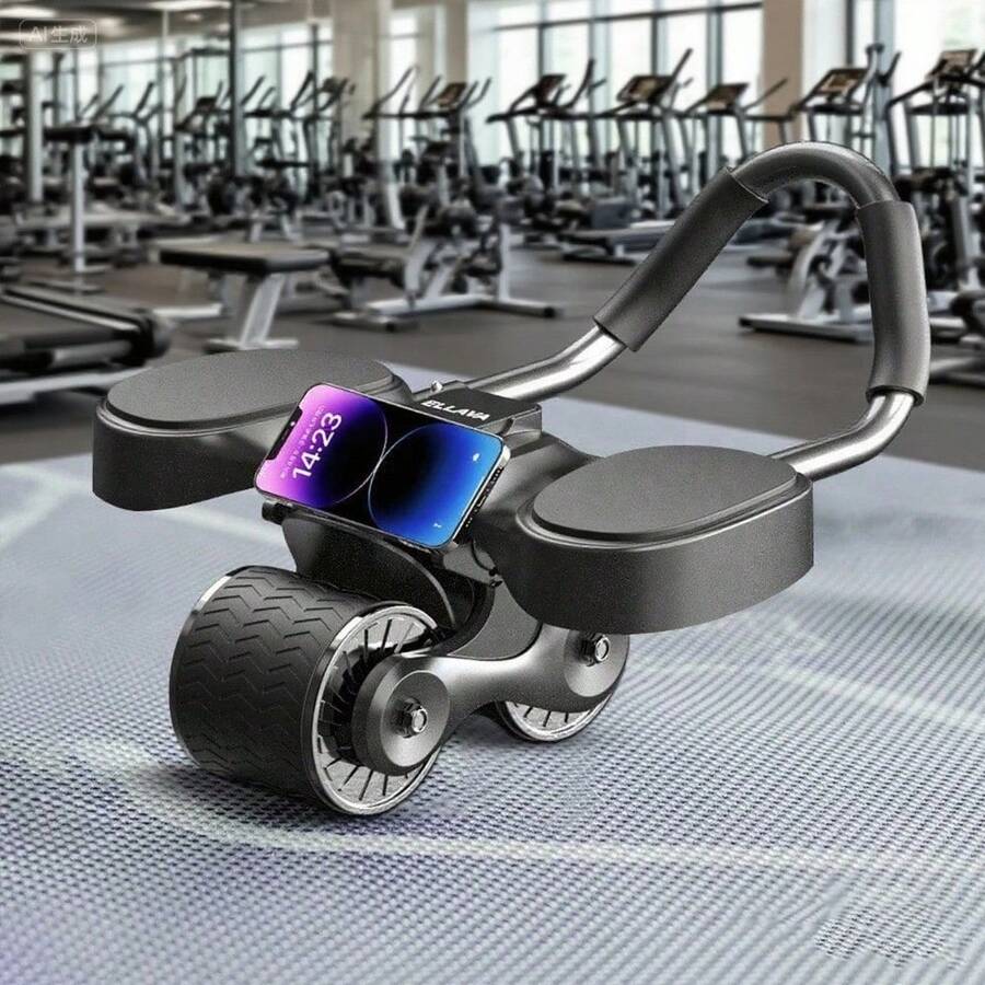 Elbow Support Automatic Rebound Abdominal Wheel, Abdominal Exercise ...