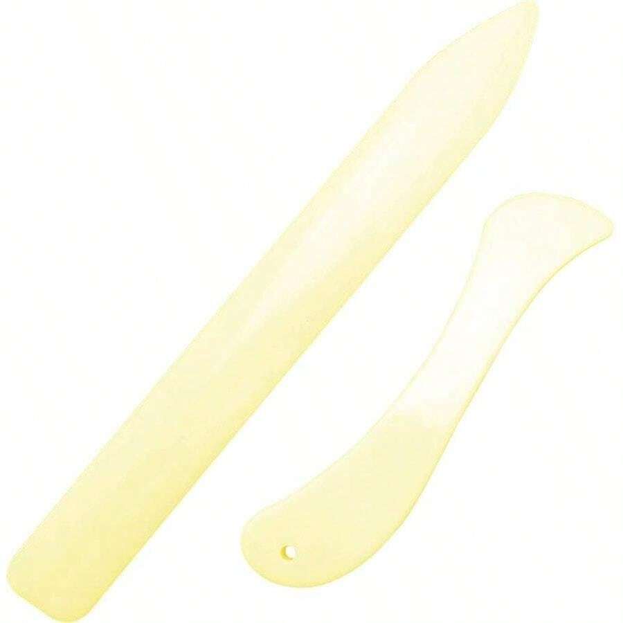 Onwon 2 Pieces Bone Folder Paper Creaser Set Crease Marker Scoring ...