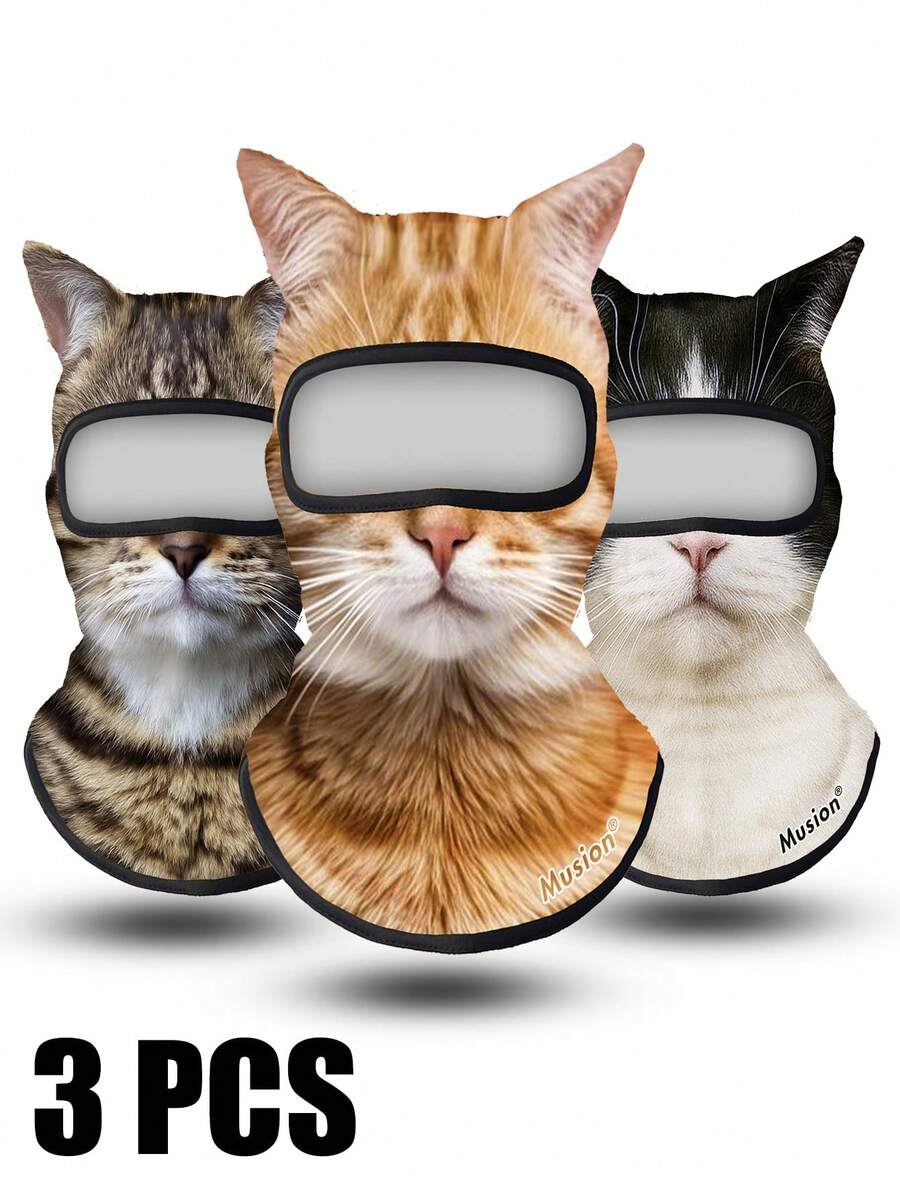 3D Cat Ski Balaclava Sheisty Face Mask With Ears for Sale Australia ...