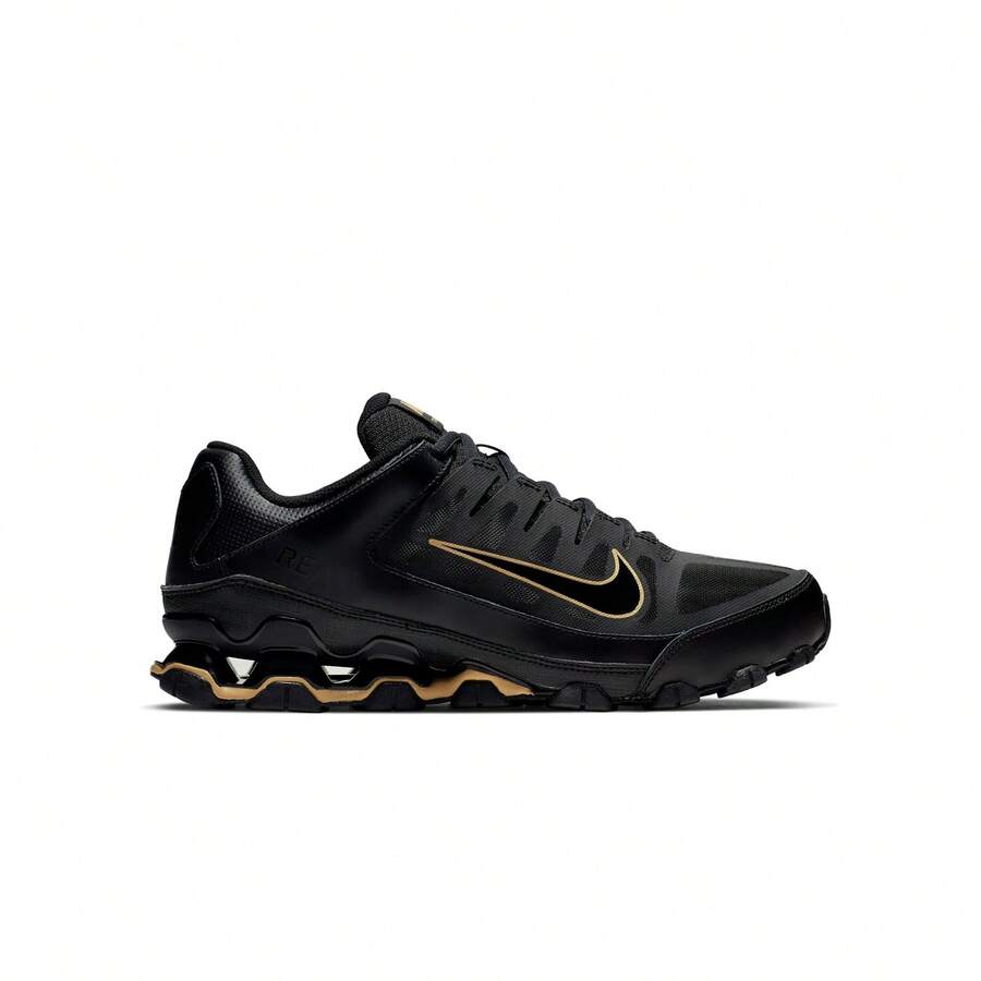 Nike Reax 8 Tr Herren Trainingsschuhe Schwarz/Metallic Gold-Schwarz ...