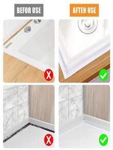 1 Piece Heavy-Duty Waterproof Bathroom And Kitchen Sealant Strip ...
