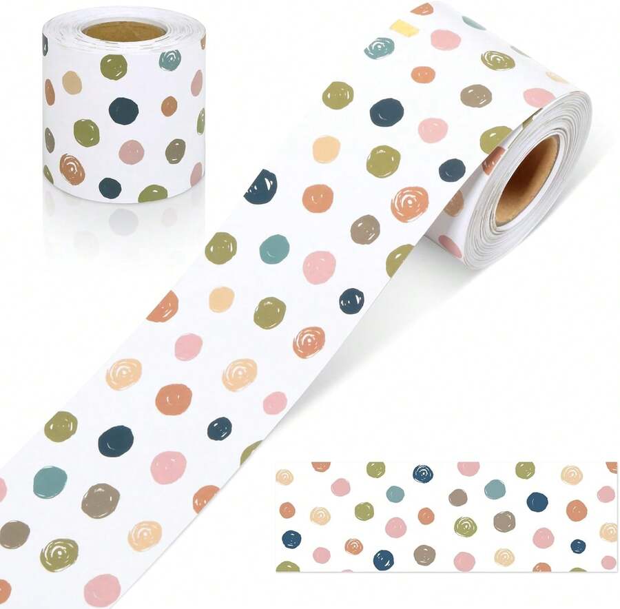 50 Feet Bulletin Board Borders - Continuous Roll For Classroom ...