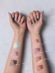 3CE 3.3g/0.12oz Mint Green Eyeshadow Palette, Finely Milled Powder ...