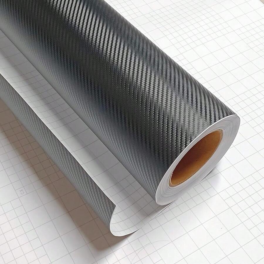 New Product 3D Carbon Fiber Film Twill Weave Vinyl Sheet Roll Wrap (12 ...