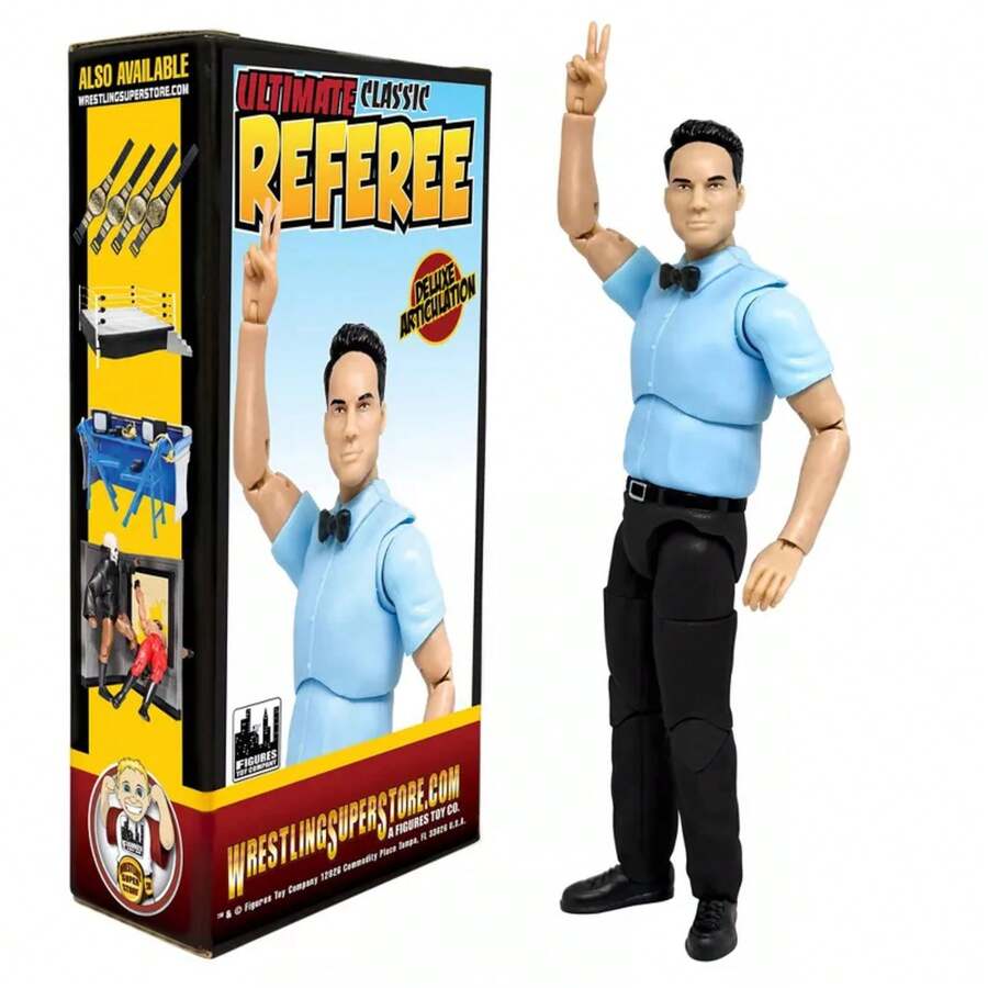 Ultimate Boxing Referee With Deluxe Articulation For Boxing Action ...