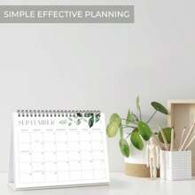 Aesthetic Desk Calendar 20252026 Runs June 2025 Until December 2026 ...