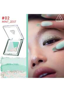 3CE 3.3g/0.12oz Mint Green Eyeshadow Palette, Finely Milled Powder ...