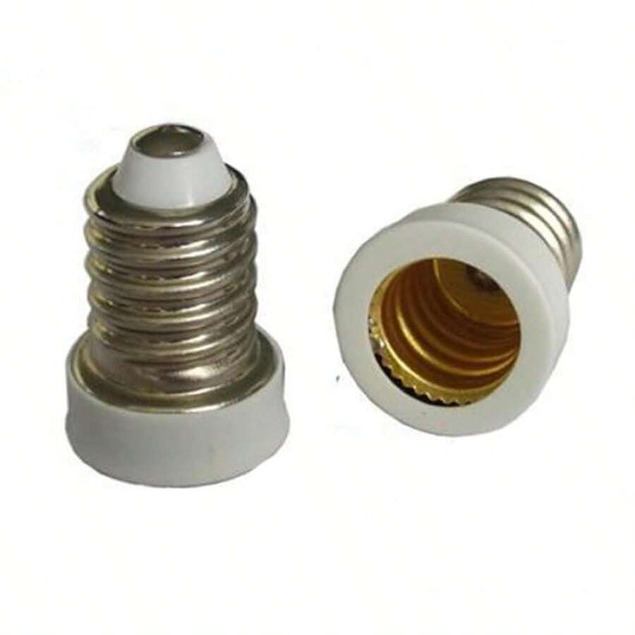 E14 To E12 Adapter Converter, Small Edison Screw European Base (E14) To ...
