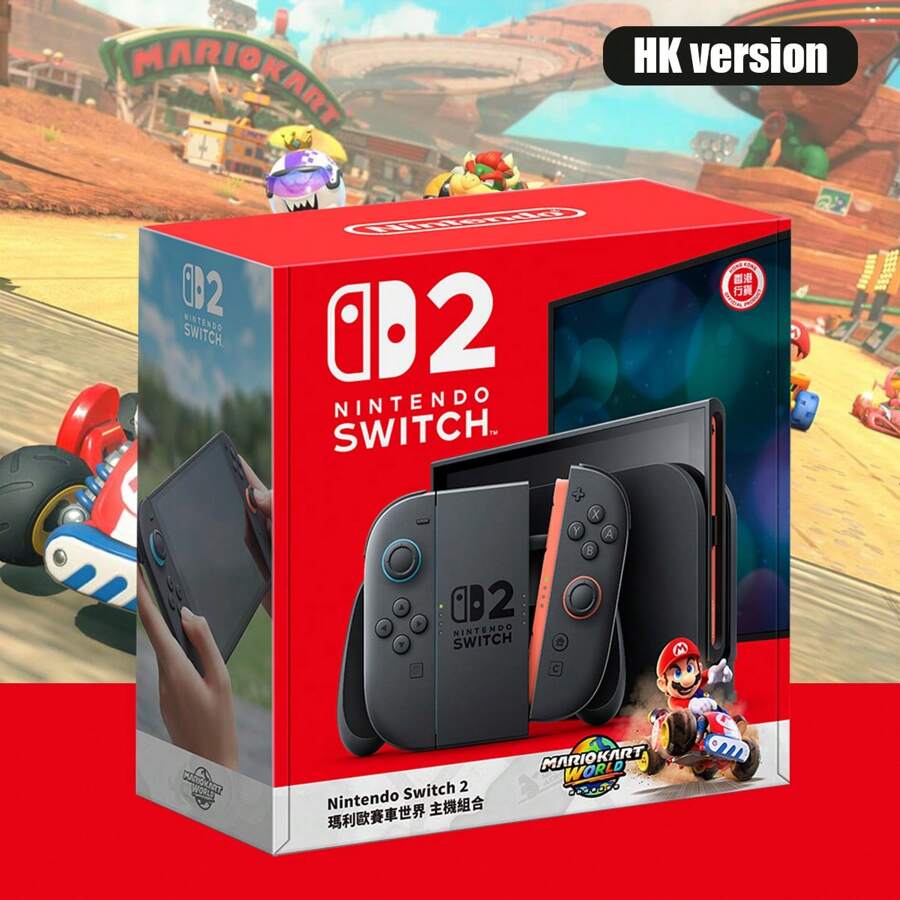 Nintendo Switch 2 Mario Racing World Console Set- Hong Kong Version for ...