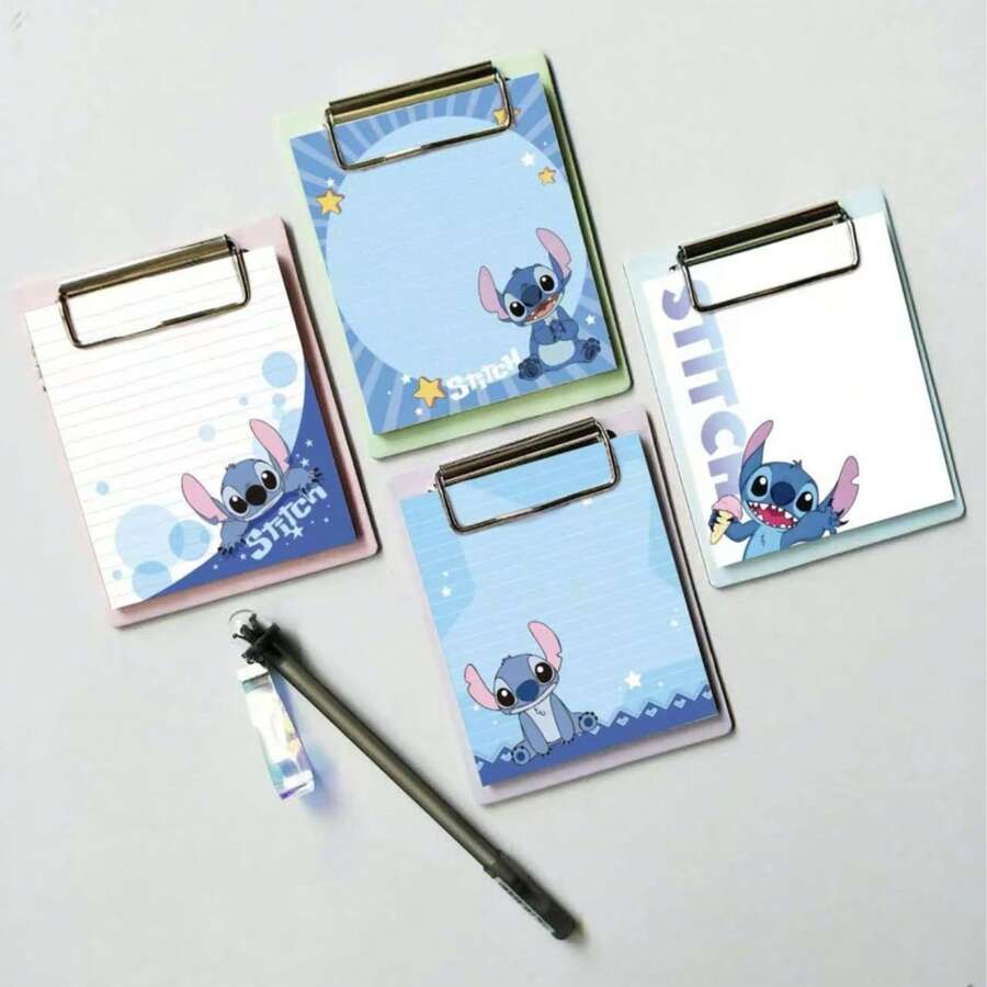 1/2/34 Disney Stitch Small Board Clip Student Cute Star Baby Stitch ...