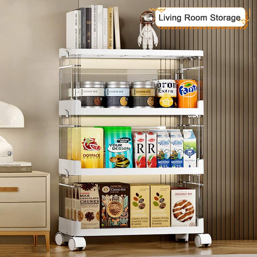SIDIANBAN 3 Tier Plastic Storage Bins, Stackable Storage Containers ...