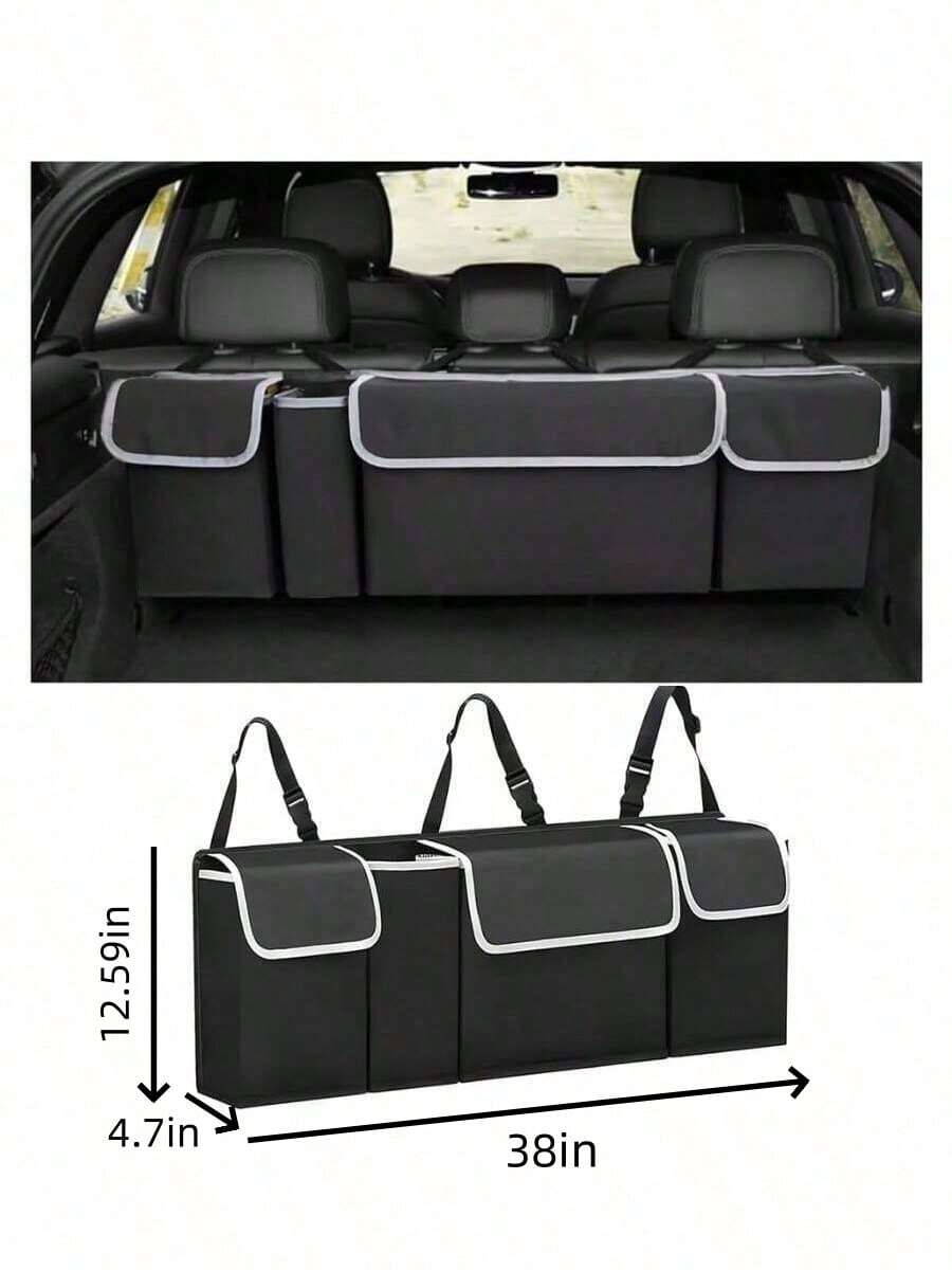 Car Trunk Organizer Collapsible Large Capacity Auto Backseat Hanging ...