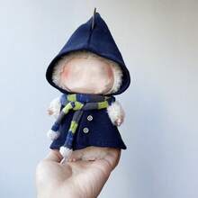 [Clothes Only] 17cm Labubu Doll Elf Cloak For 6-Joint Labubu Dolls ...
