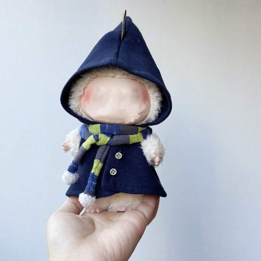 [Clothes Only] 17cm Labubu Doll Elf Cloak For 6-Joint Labubu Dolls ...