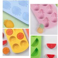 Fruit Shaped Jelly Molds4 Pcs 3D Mini Pineapple Strawberry Orange ...