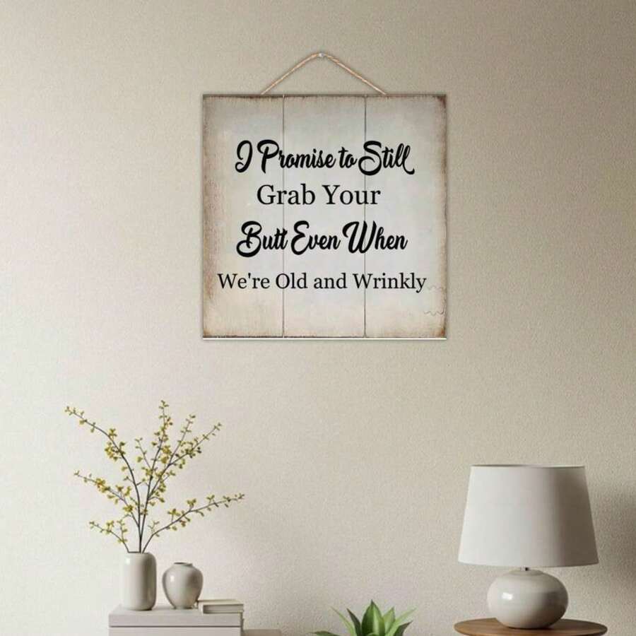 Dlettered Promise Board, Wall Door Signs, Office Artwork Wall Dr ...