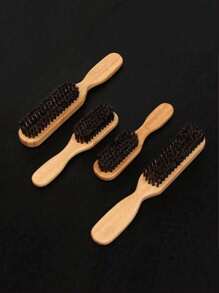 1/2 Stücke Wildschweinborsten Slick Back Haarbürste ...