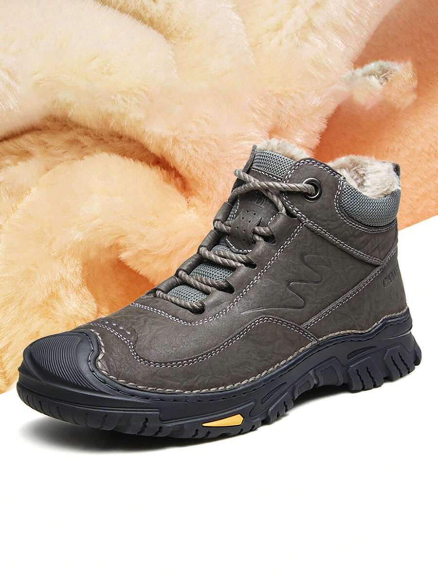 CAMEL CROWN Herren Sportliche Lässig Schuhe, Herbst und Winter Wolle ...