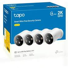 Tapo Wire-Indoor/Outdoor Security Camera, AI Detection, 10000mAh ...