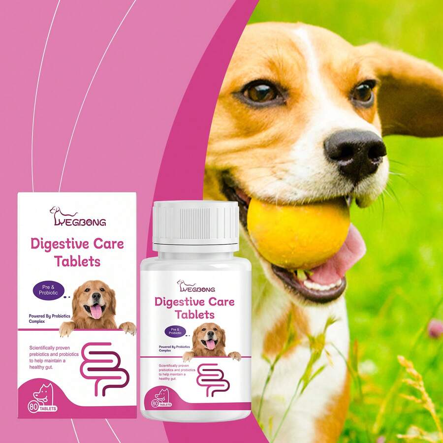 Dog Probiotic Tablets Improve Intestinal Health Balance Digestion ...