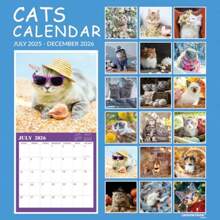 20252026 Calendar Wall Calendar 20252026 Jul.2025 Dec.2026 12" X 24 ...