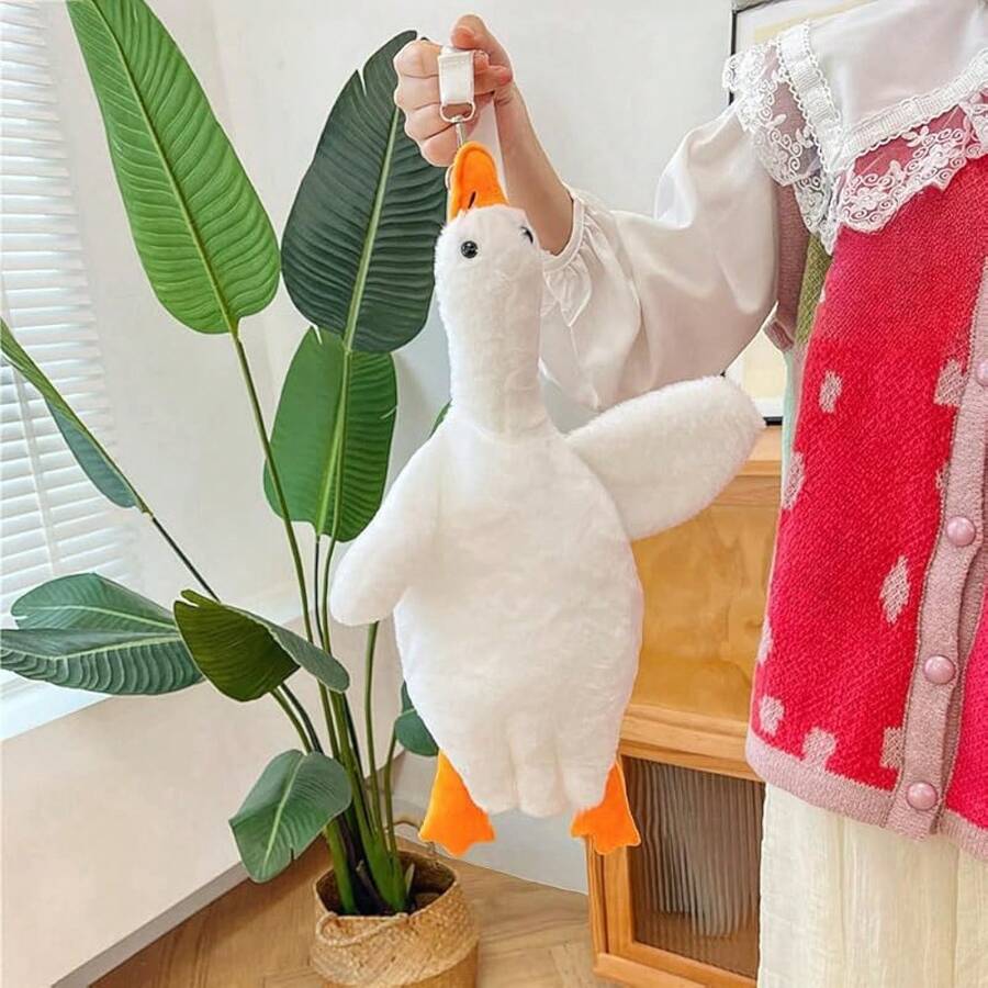 Giant White Goose -75 Inch, Very Huge Body Fat Goose Stuffed Animal, 6 ...