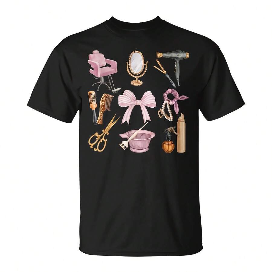 Aesthetic T-Shirt For Hairdressers, Barbers, Coquettes, And Con Artists ...