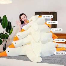 Giant White Goose -75 Inch, Very Huge Body Fat Goose Stuffed Animal, 6 ...