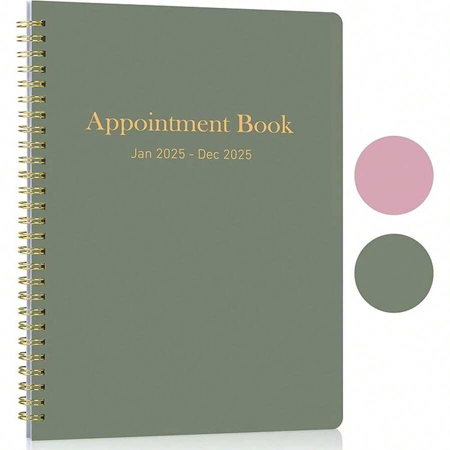 Appointment Planner 2025 - Daily Hourly Schedule Planner From 7am - 10 ...