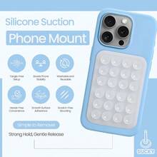 2025 SUCKY Silicone Suction Phone Case Adhesive Octo Cup Buddy Mount ...