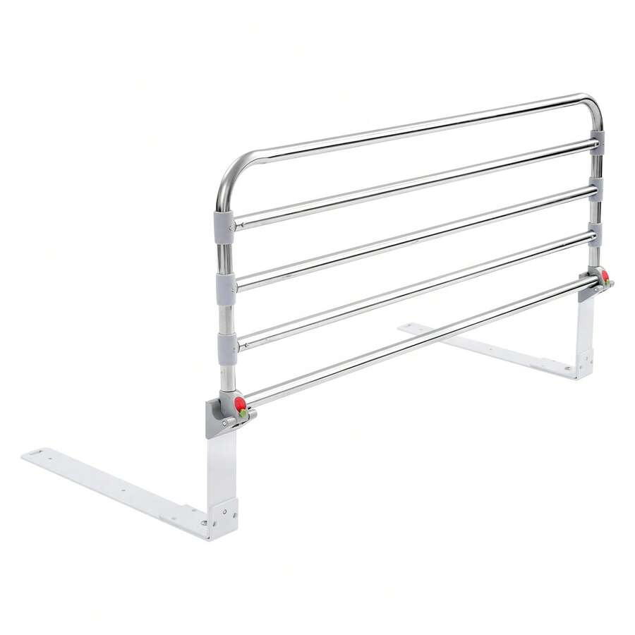 Rainaut Foldable Portable Stainless Stee Bed Rail Bed Guard, Stainless ...
