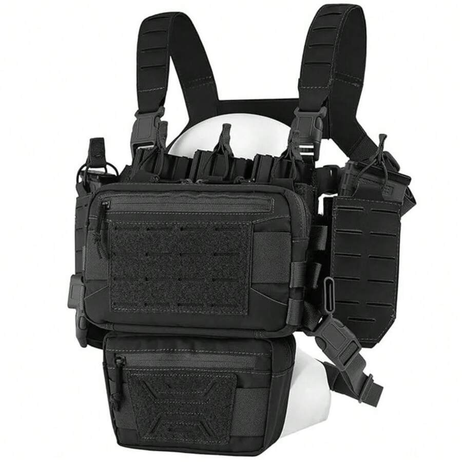 Chest Rig-Tactical Chest Rig Molle Modular Micro Fight Chest Rigs ...